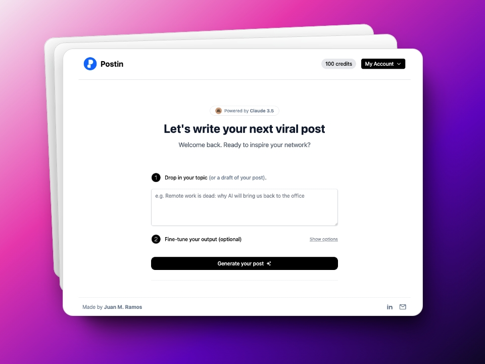 Postin Review – AI-Powered LinkedIn Copywriting Made Easy